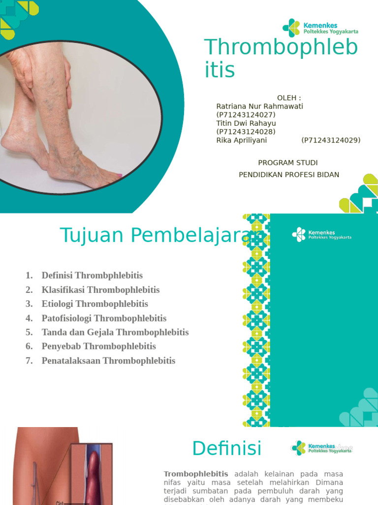 THROMBOPHLEBITIS | PDF | Hematology | Vertebrates