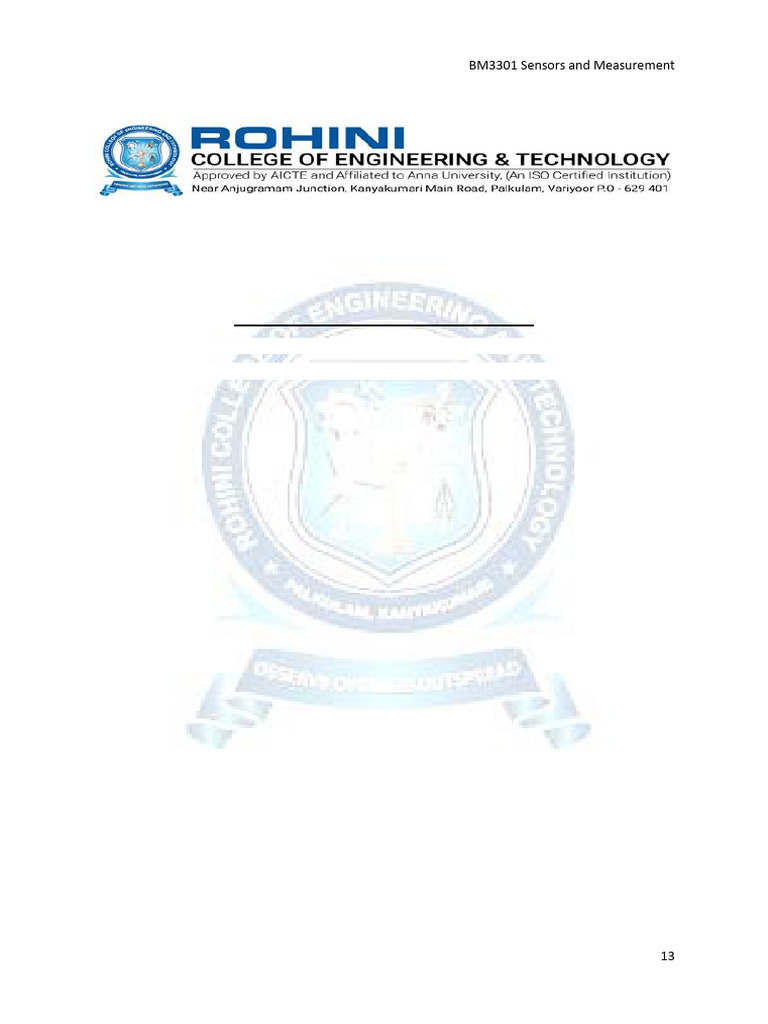 Static Char Transducer | PDF | Accuracy And Precision | Sensor