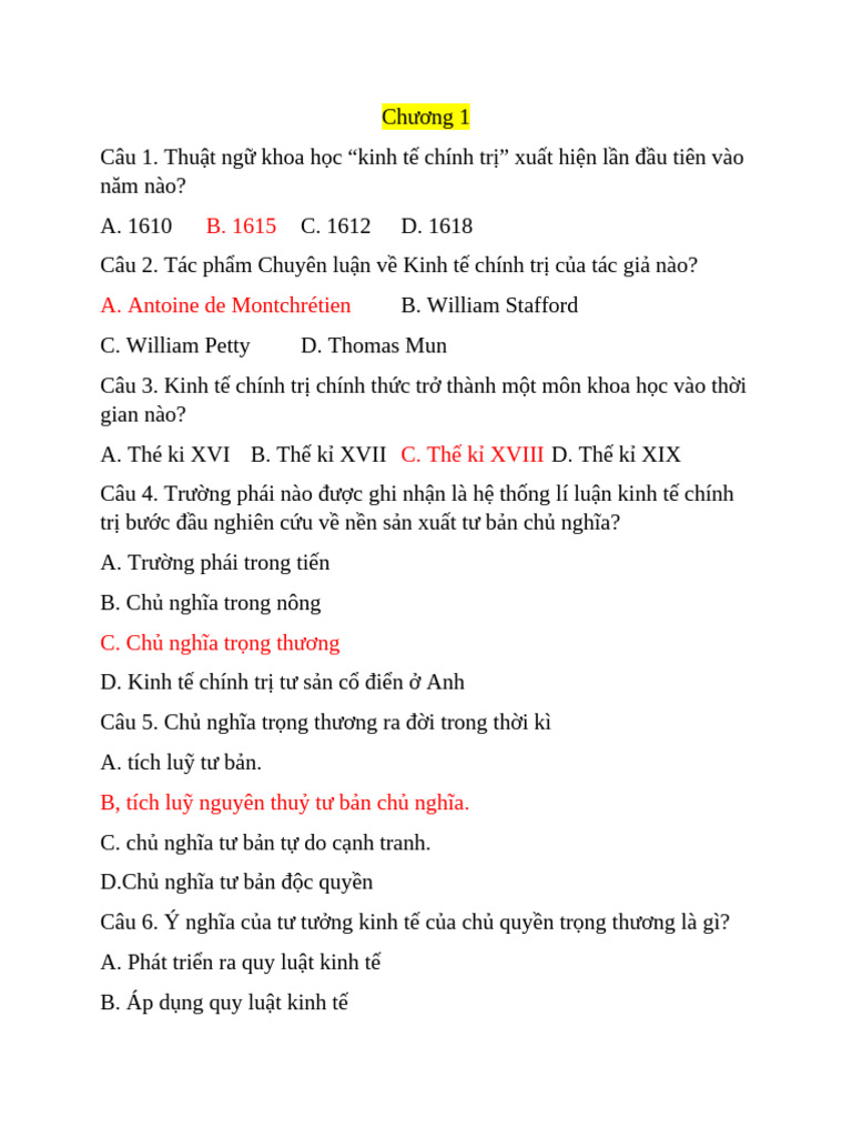 Tráºc Nghiám GK KTCT | PDF