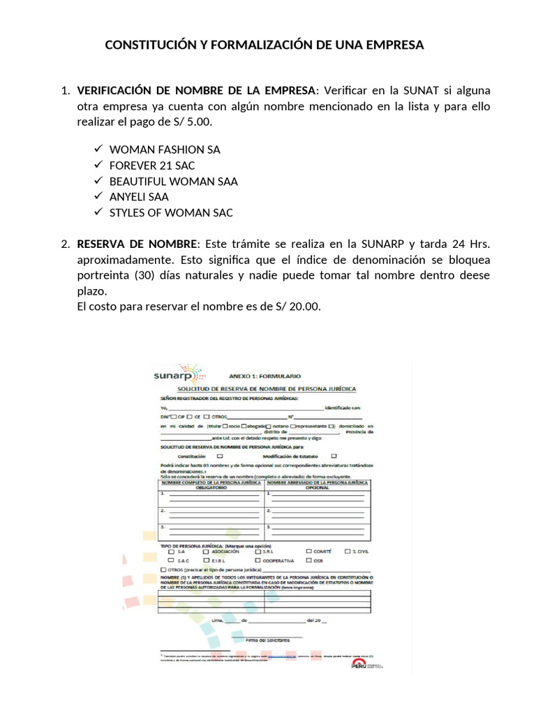Constitucion y Formalizacion de Una Empr | PDF | Bancos | Dividendo