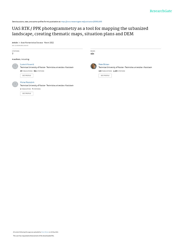 UAS-RTK-PPK-photogrammetry-as-a-tool-for-mapping-the-urbanized-landscape-creating-thematic-maps ...