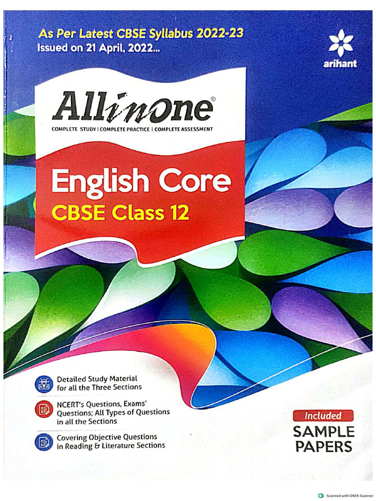 All in One English - Class 12 by RoWdY | PDF