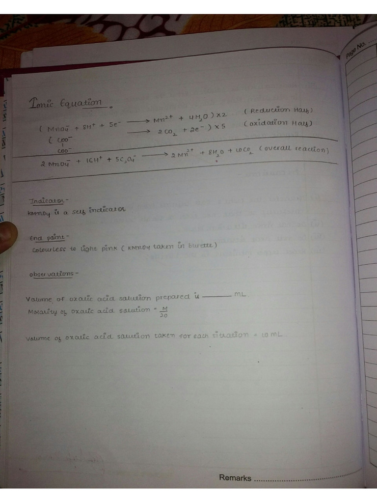 Chemistry Lab Work | PDF