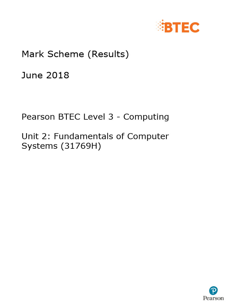 BTEC COMP - U2 - 1806 - Post-Stand MS | PDF | File System | Teaching Methods & Materials
