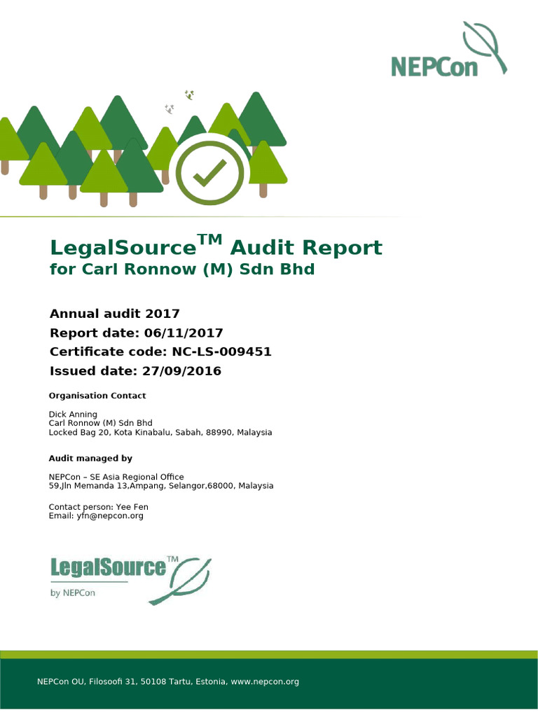 Audit Report Template 39 | PDF