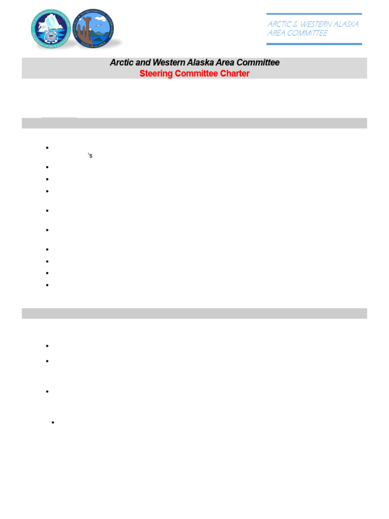 Awa Ac Steering Committee Charter | PDF