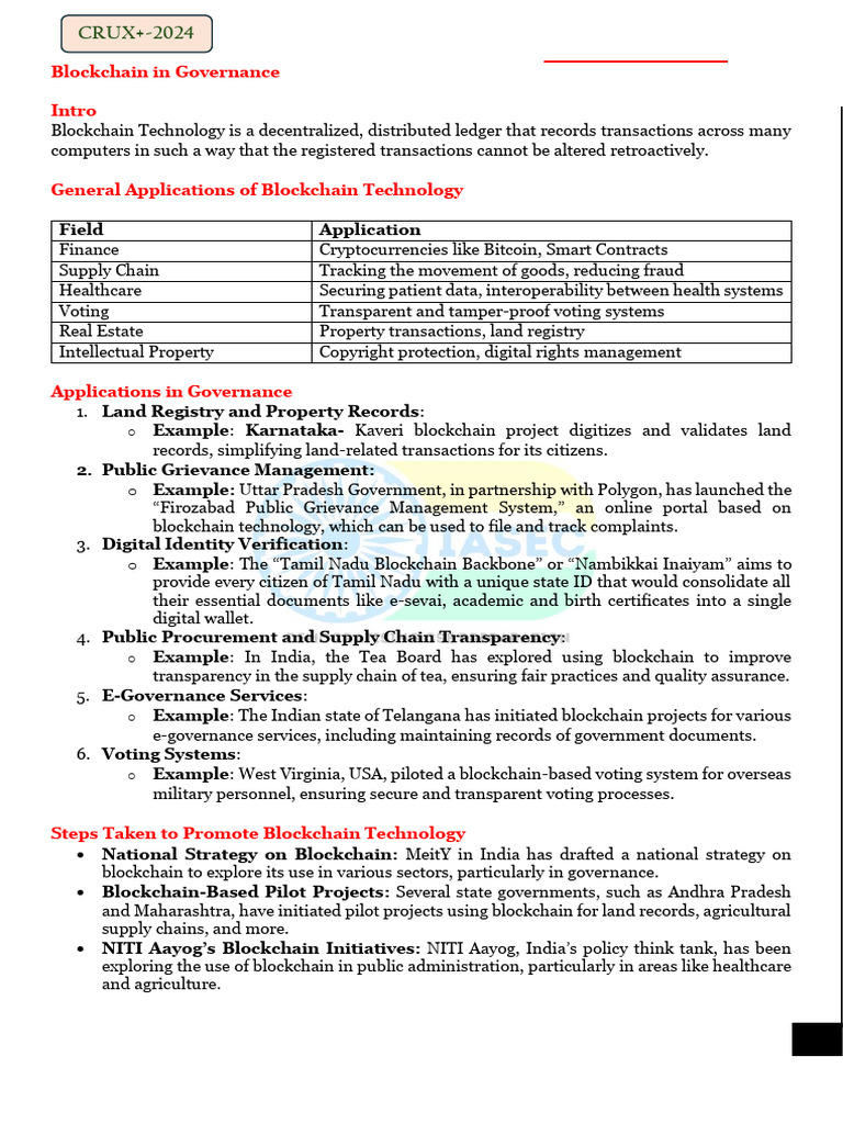 CRUX24-Science & Technology | PDF