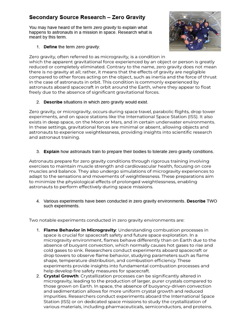 Arshith Varanasi - Zero Gravity | PDF