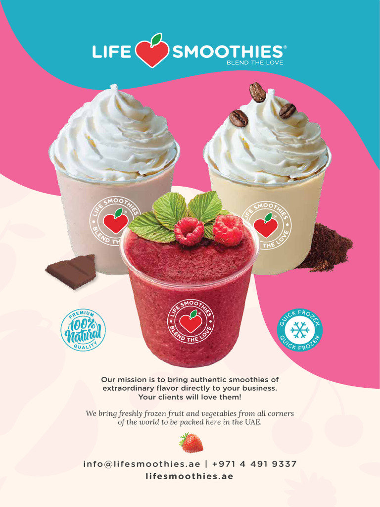 New Life Smoothies Brochure A4 - LR | PDF