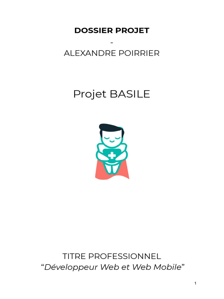 Dossier Projet - Alexandre Poirrier | PDF