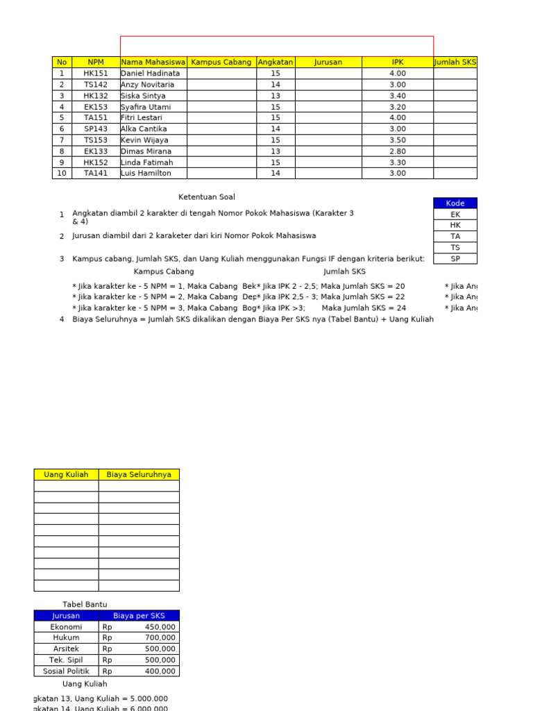 Latihan 4 29 April (1) Magang PGA | PDF