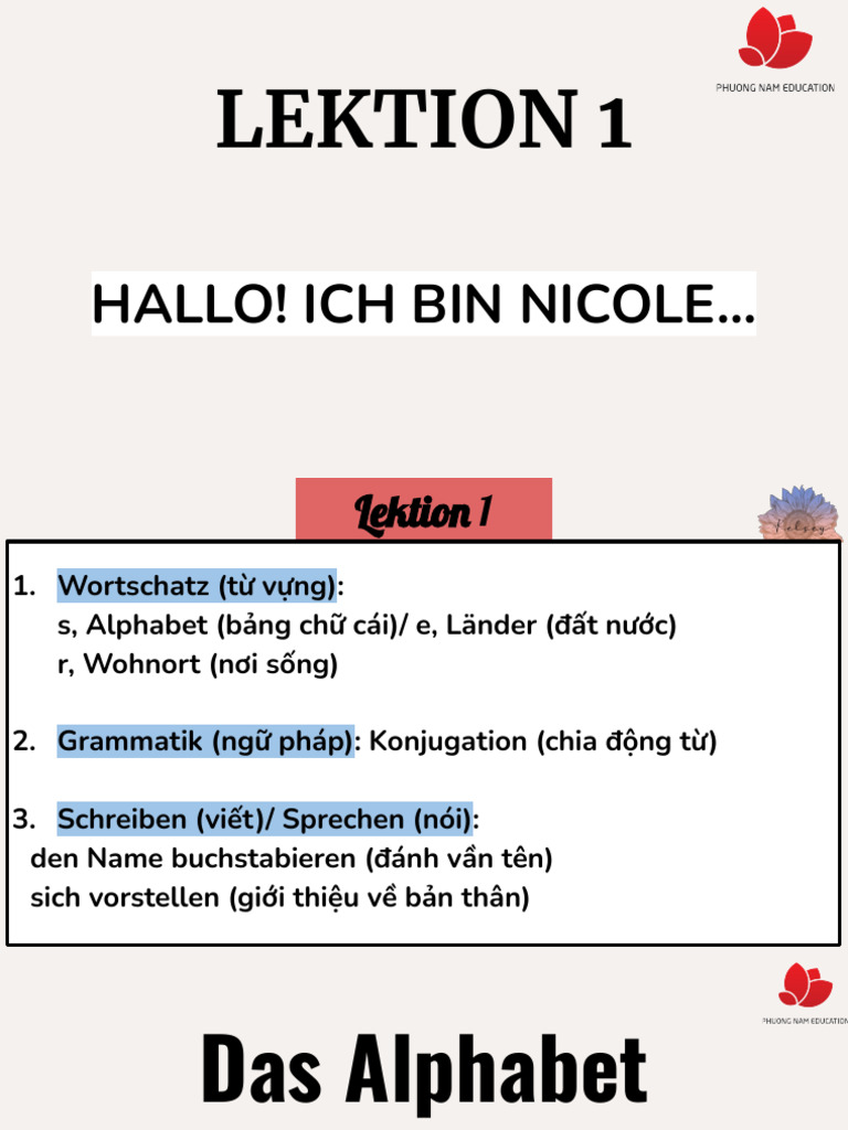 Day1 - LEKTION 1 | PDF