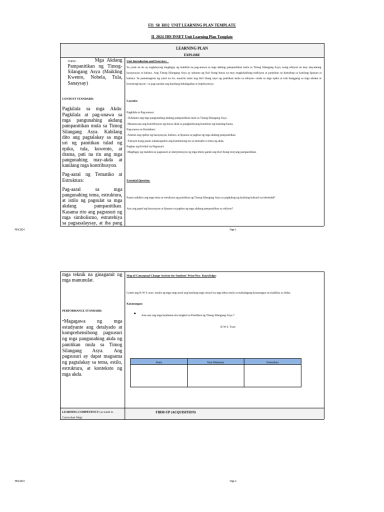 Filipino 9 Ulp | PDF