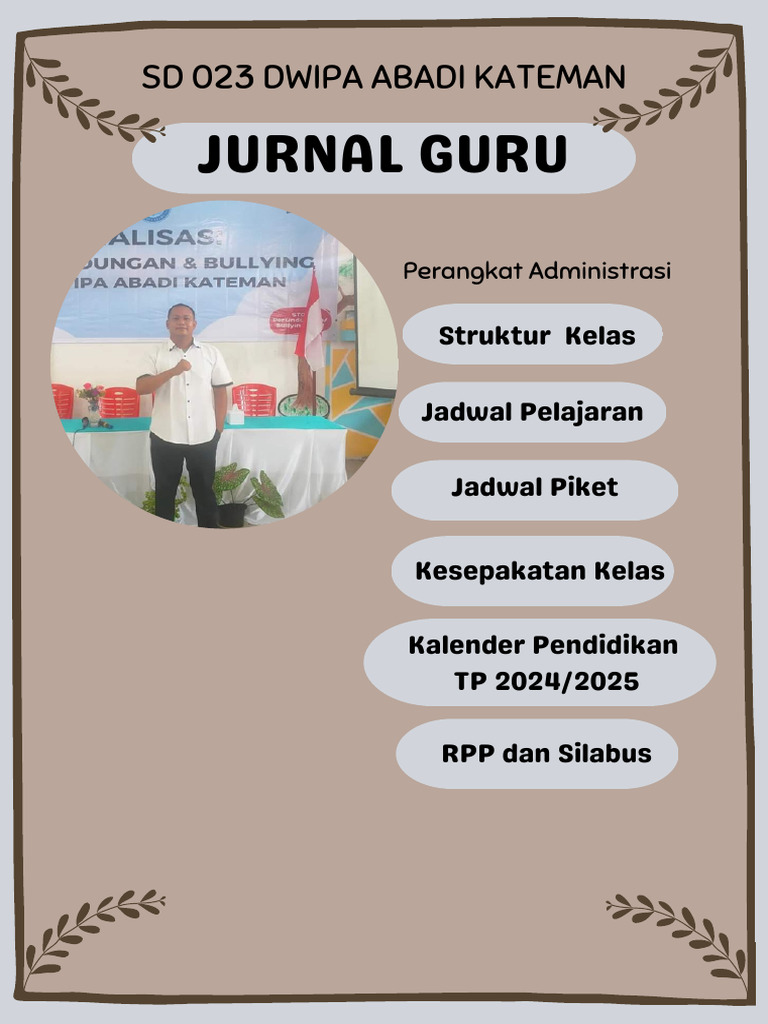 Cover Jurnal Guru | PDF