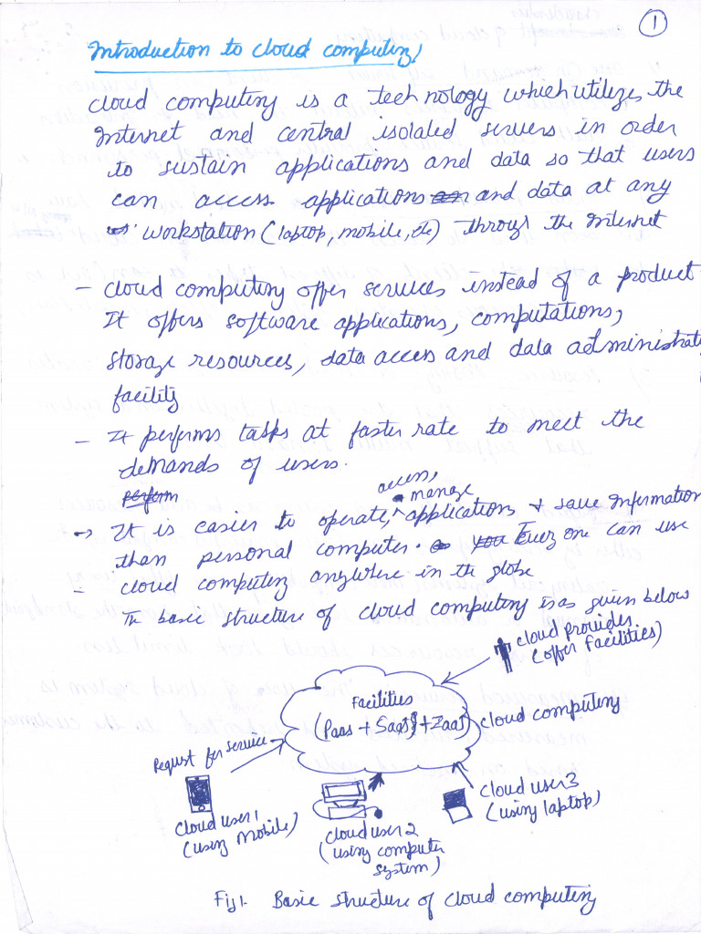 Notes Cloud Computing For Iot Systems Pdf