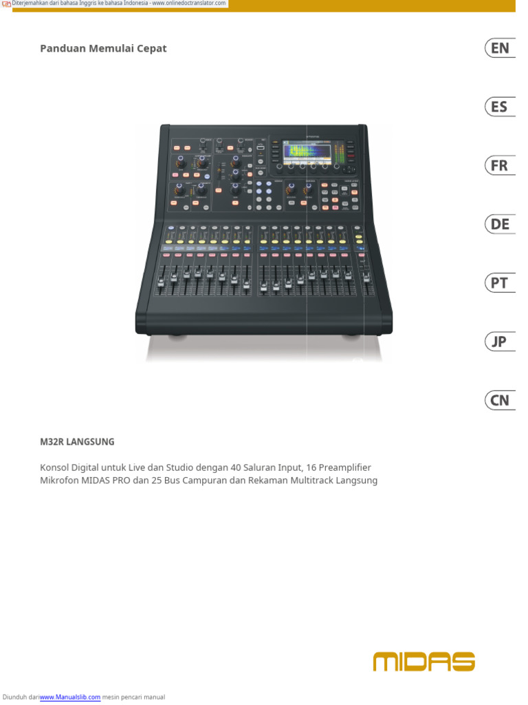 m32r Live - En.id | PDF