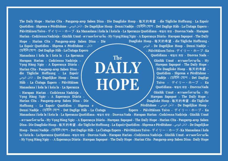 The Daily Hope Wallpaper Landscape Darkmode | PDF