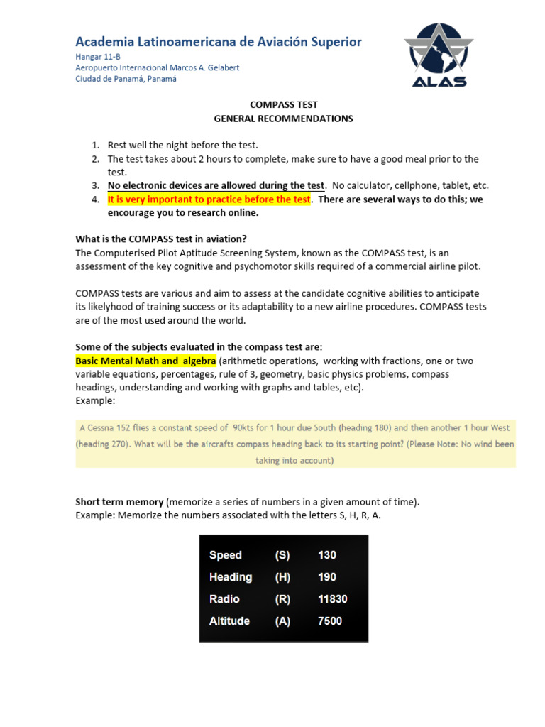Compass Recommendations | PDF