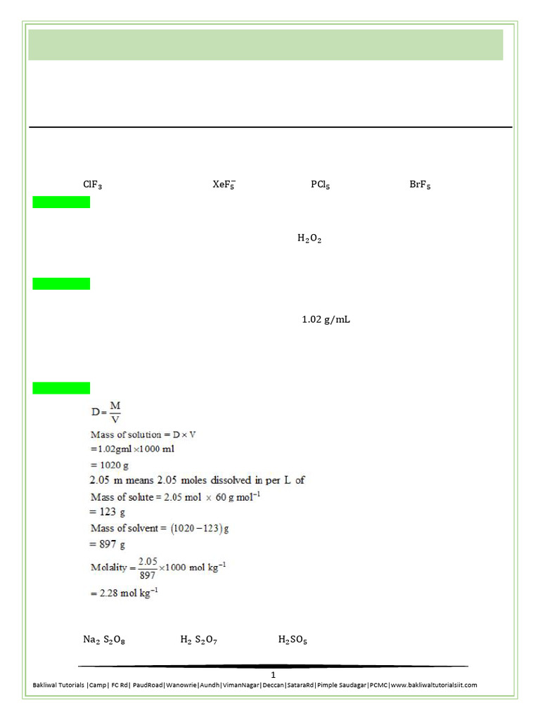 Comp 2026 Btest 4 Chemistry Paper Pdf