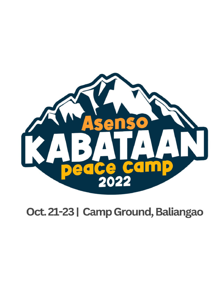 ASENSO PEACE CAMP GENERAL PROGRAM & CAMP RULES AND GUIDELINEScombined | PDF