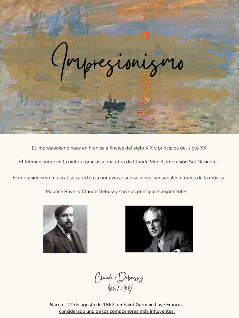 Impresionismo y Atonalismo 20240826 115648 0000 | PDF