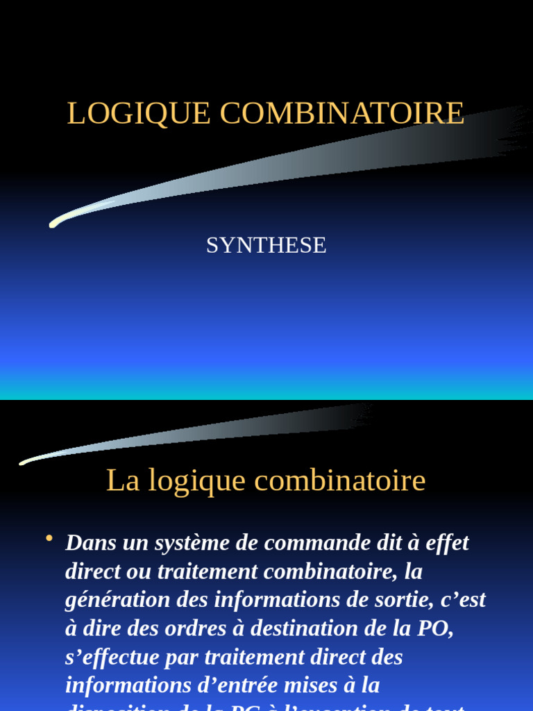 Logique-Combinatoire Et Sequent | PDF