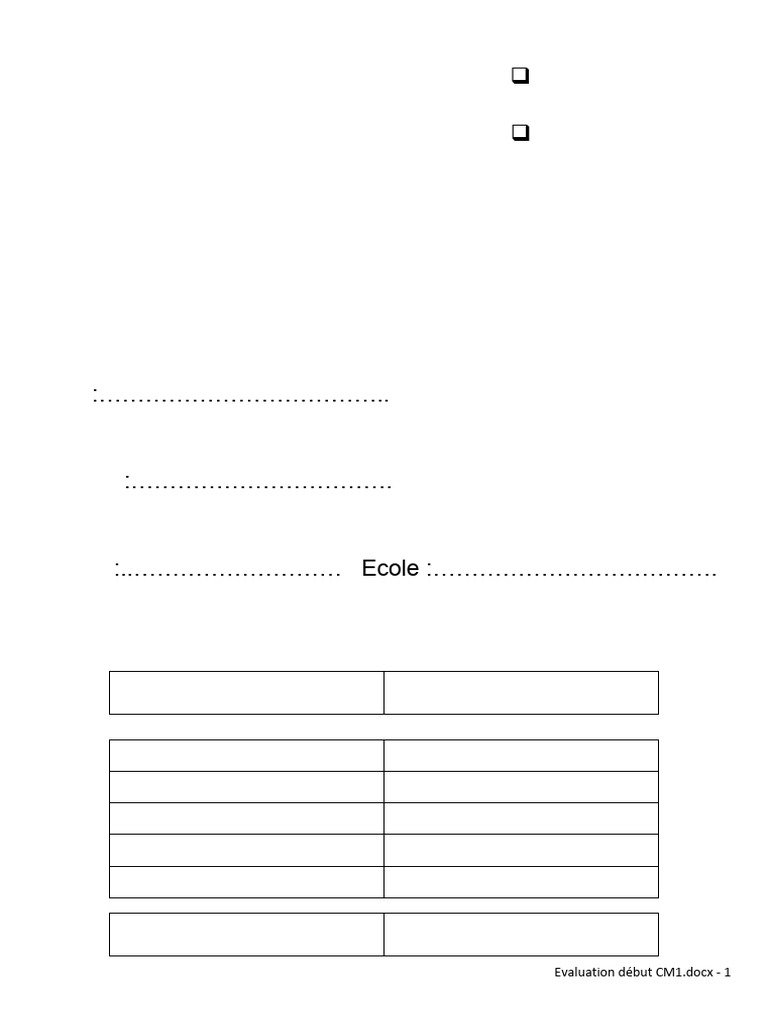 Eva Debut cm1 | PDF