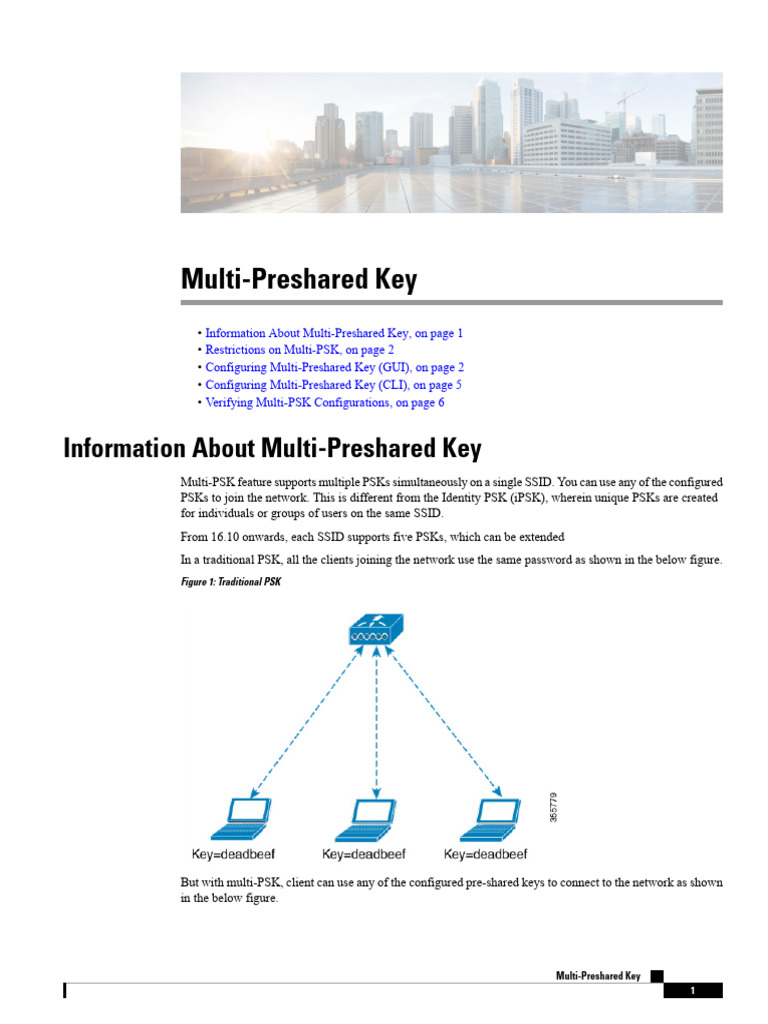Multi Preshared Key | PDF