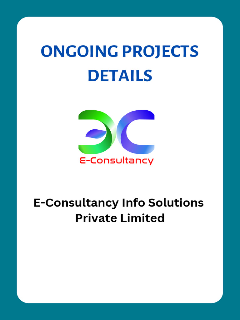 Customer ONGOING PROJECTS | PDF