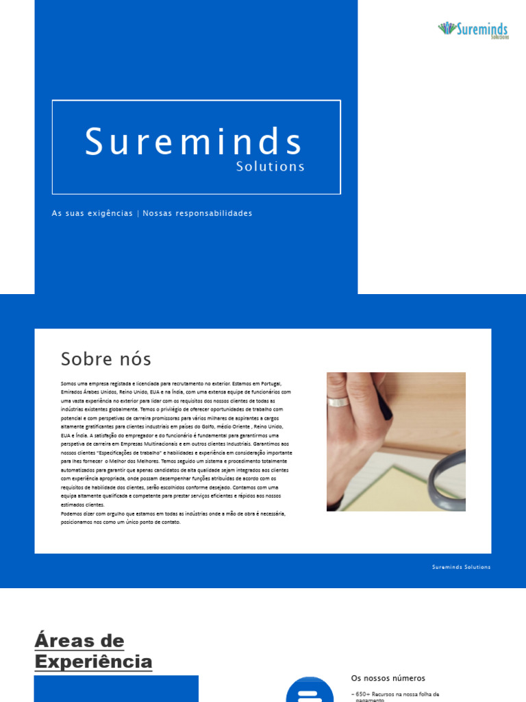 Sureminds Solutions Presentation Portugal 2 | PDF