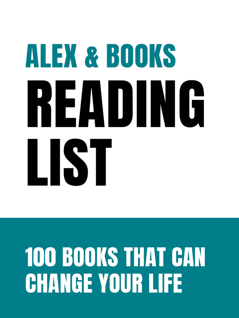 100 Books | PDF | Career & Growth | Self-Improvement