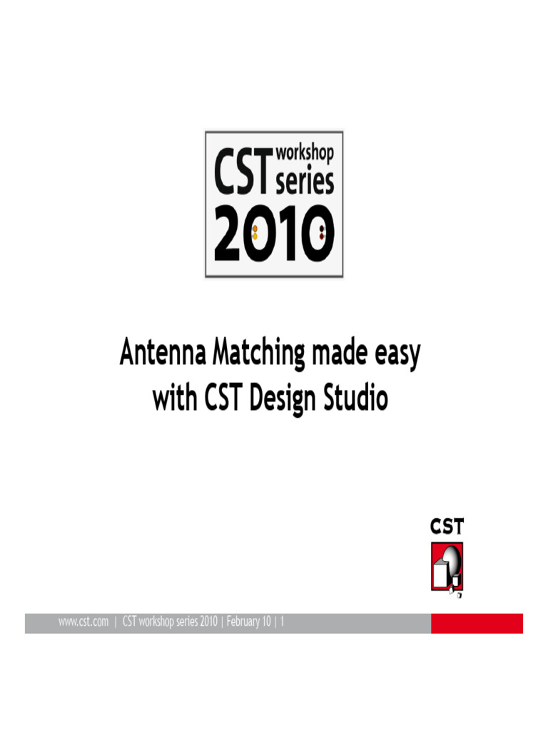 Cst-Design Studio | PDF