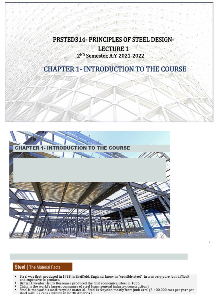 Chapter 1 - Introduction To The Course | PDF