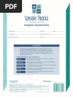 SPM 2 Sensory Processing Measure | PDF | Adolescence | Child Care