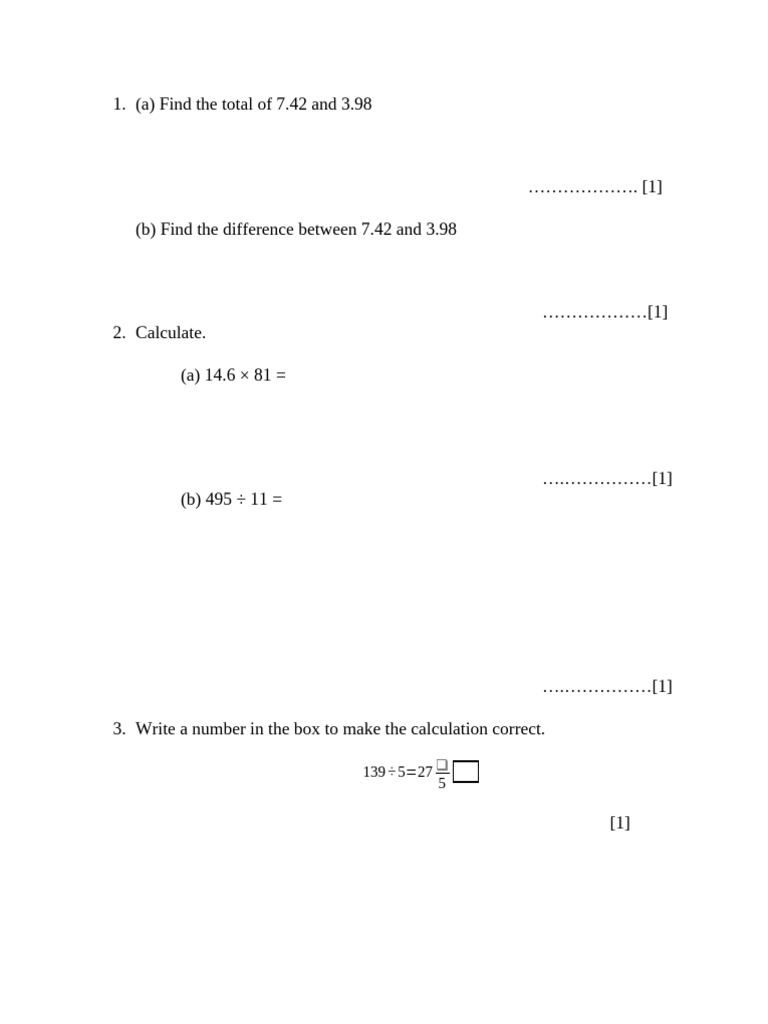 Math G6PT | PDF
