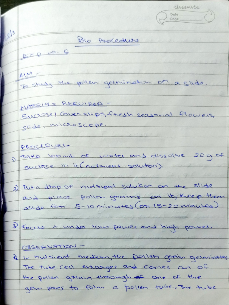 Bio 2 Experiments | PDF