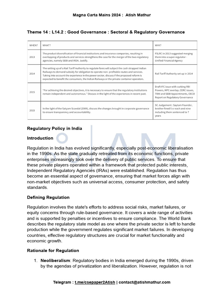 L14.2 Good Governance MCM 2024 | PDF