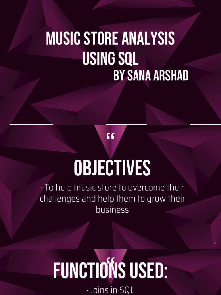 Music Store Analysis Using Sql Pdf