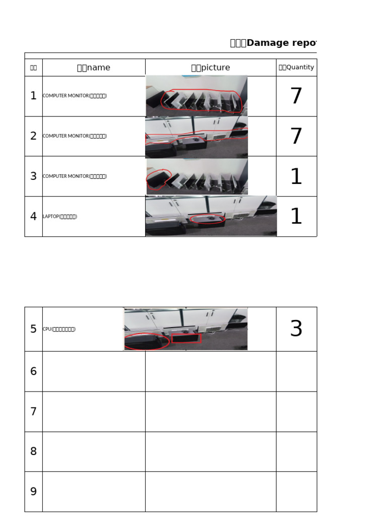 Disposed and Sold Items | PDF