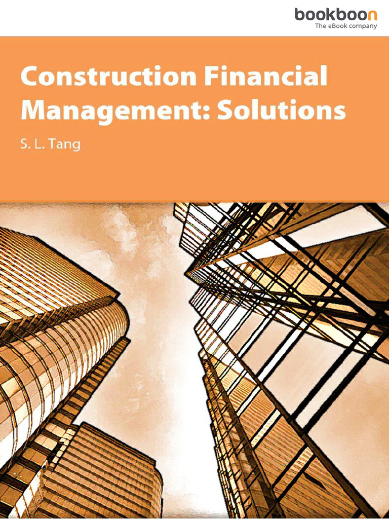 Construction Financial Management Exercises | PDF