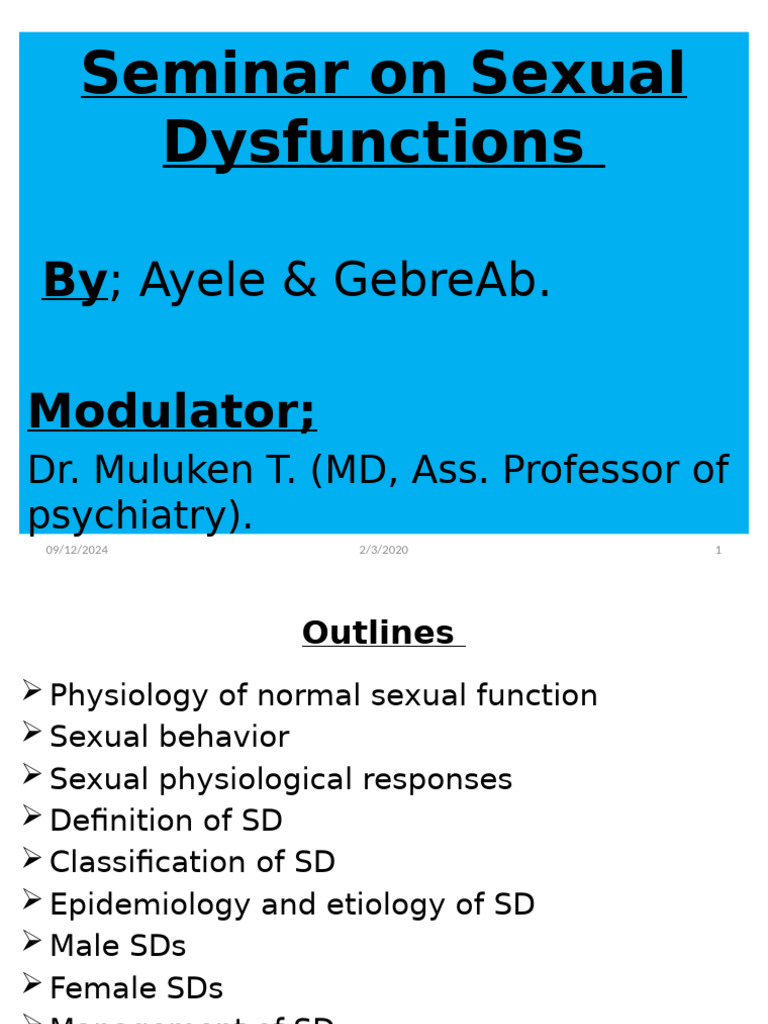 sexual ds | PDF