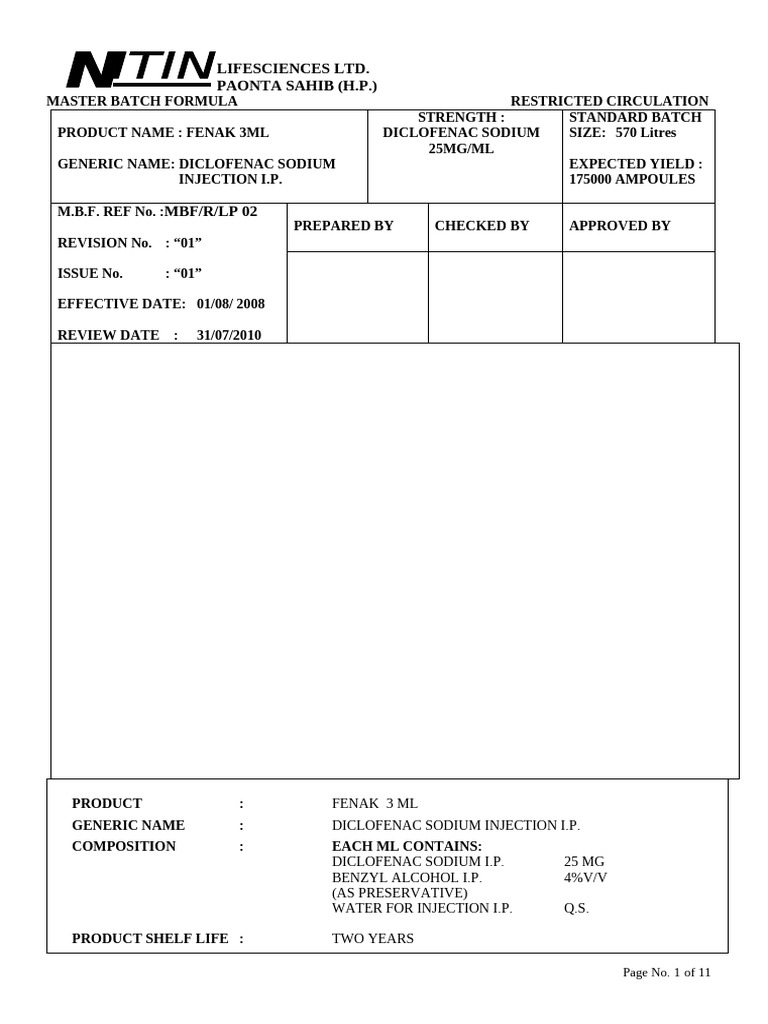 FENAK 3 ML | PDF