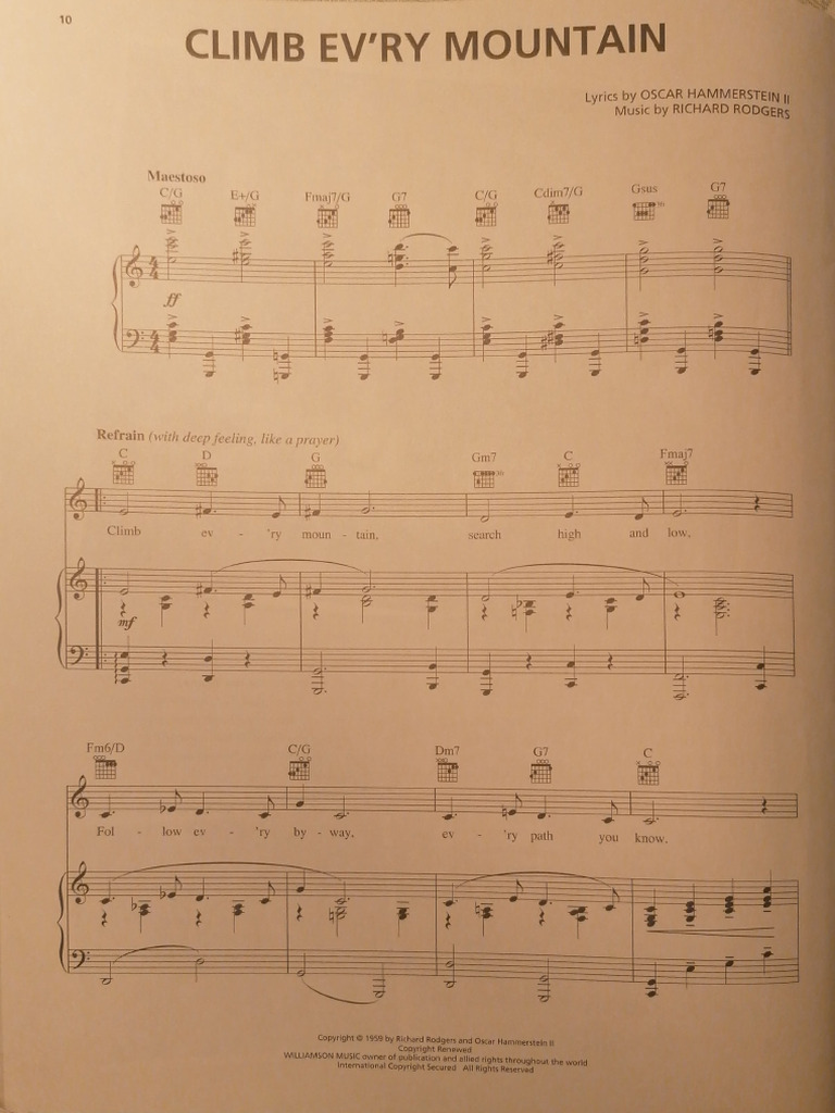 Sound of Music Full Score Normaal | PDF