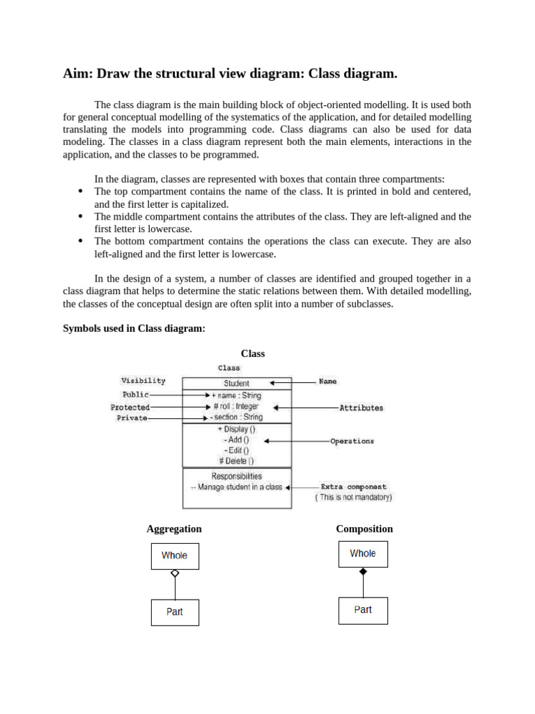 Class diagram (1) | PDF