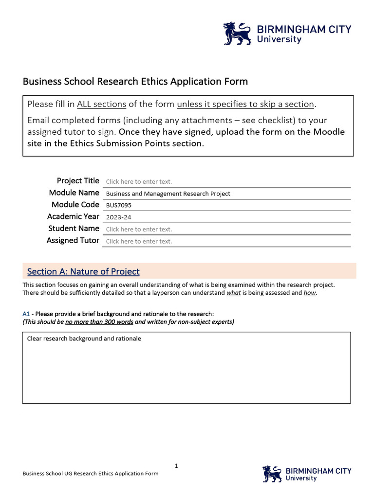 BCBS_Research_Ethics_Application_Form_Guidance | PDF