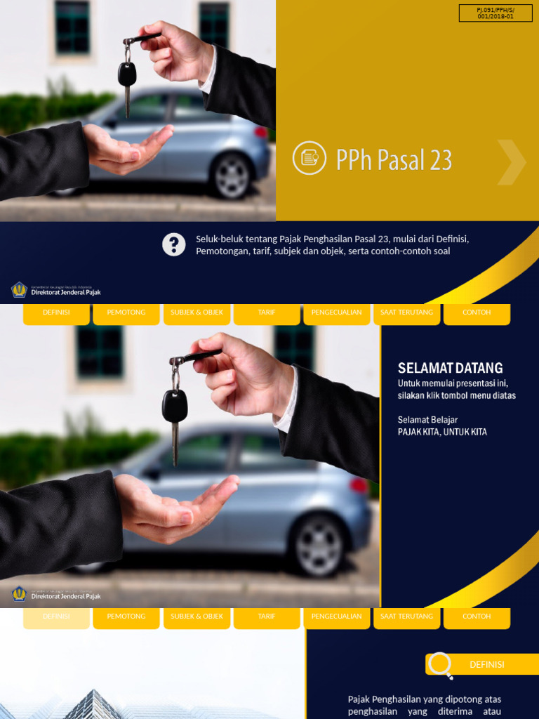 PPH-01 PPH PASAL 23 - Rev.1 | PDF