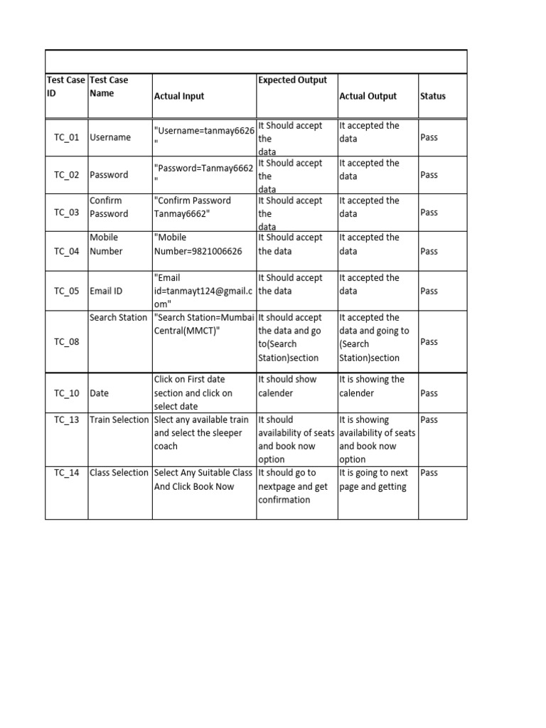 Railway Reservation System | PDF