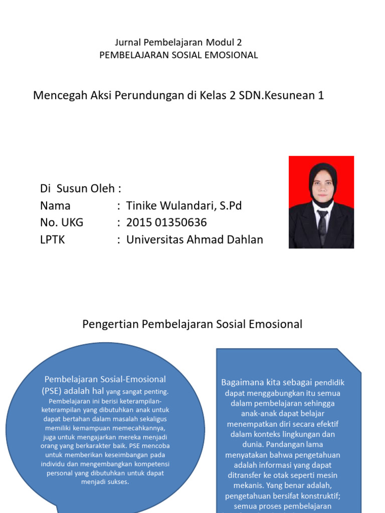 Jurnal Pembelajaran Modul 2 Pse | PDF