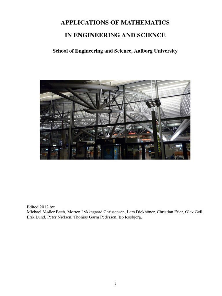 Applications of Mathematics in Engineering and Science | PDF