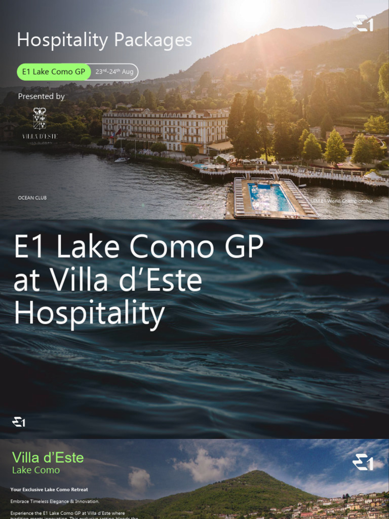 E1 Lake Como GP Hospitality - Villa Deste - DEF - Compressed | PDF